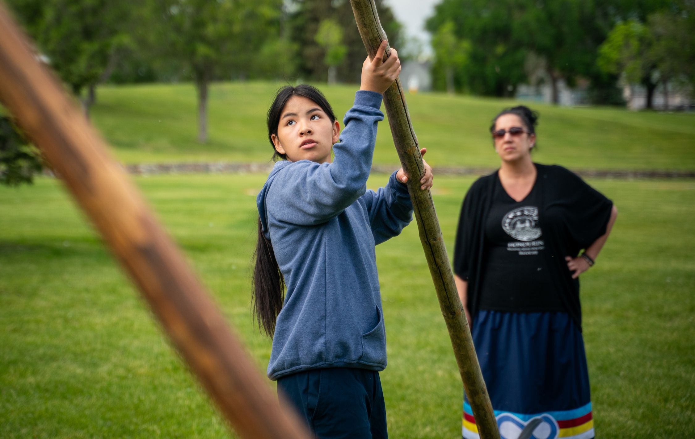 Raising the tipi — and the next generation of tipi teachers | The Star ...