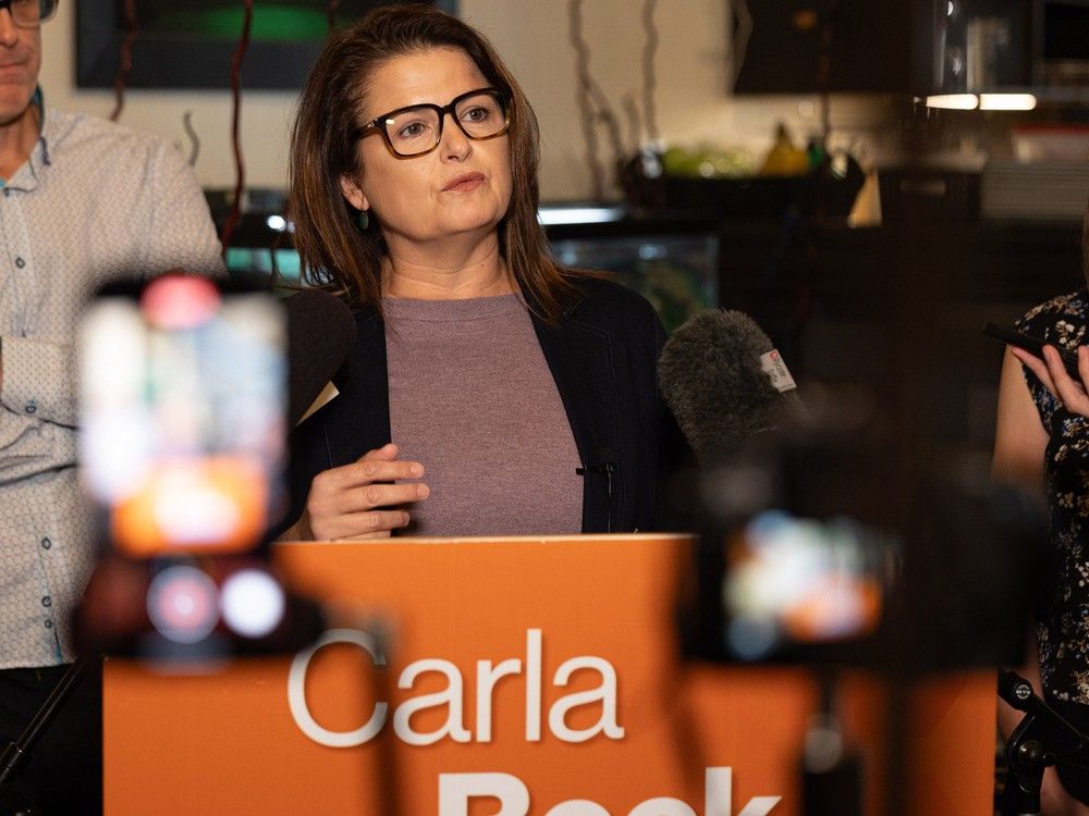 NDP Leader Carla Beck lays out plan to address crime, causes of crime ...