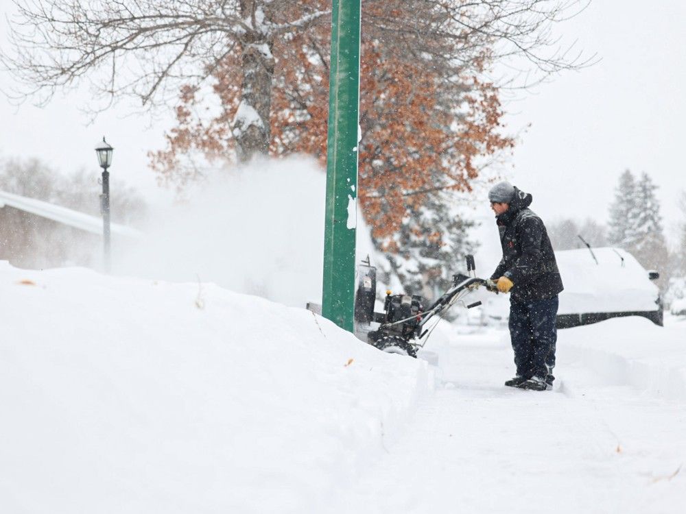 Snow event declared in Saskatoon after weekend snow dump | The Star Phoenix