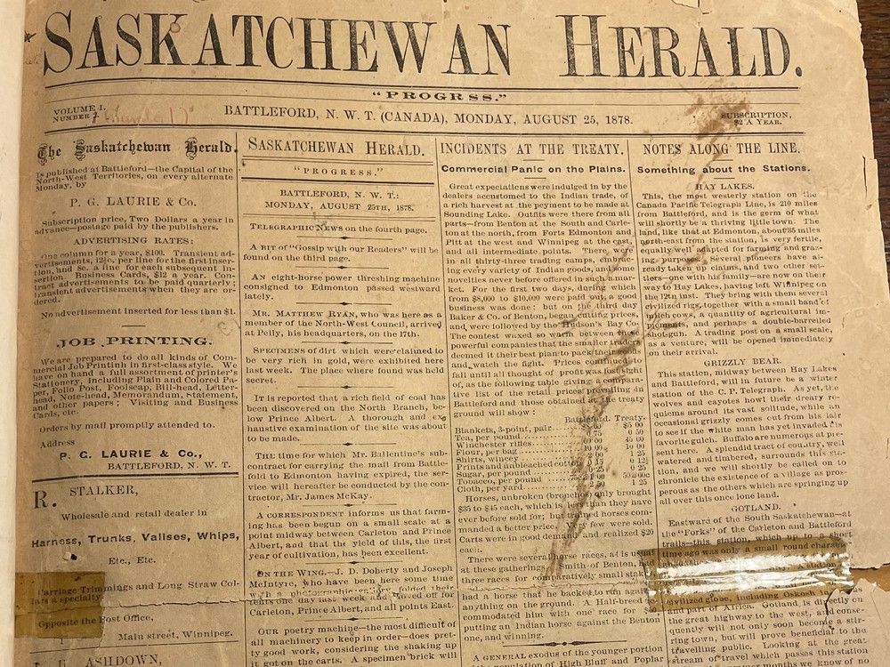 Blood, sweat, ink: How Sask's news print shops died after 146 years ...