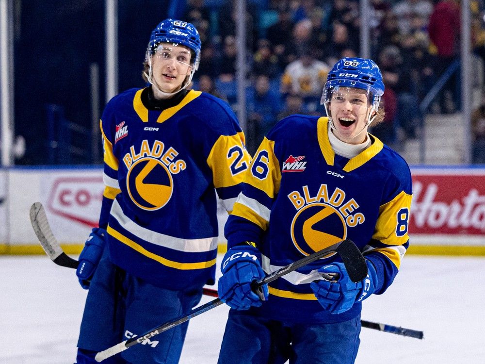 Raiders stun Blades in OT | The Star Phoenix