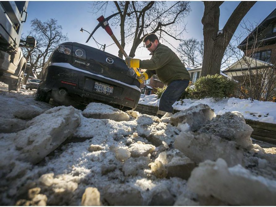 Stuck between ice and a hard place | Toronto Sun