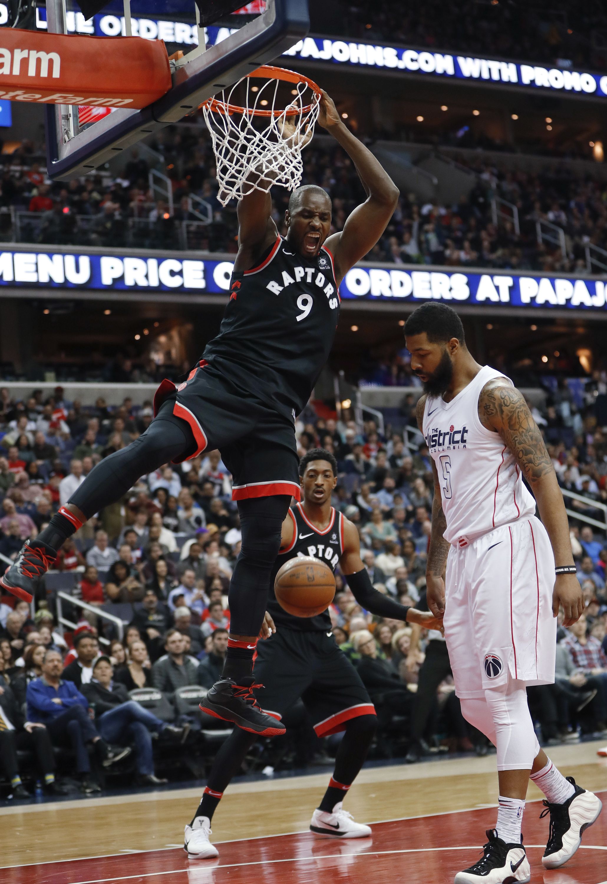 CJ Miles is back and Raps needed every point he could give against Wiz ...