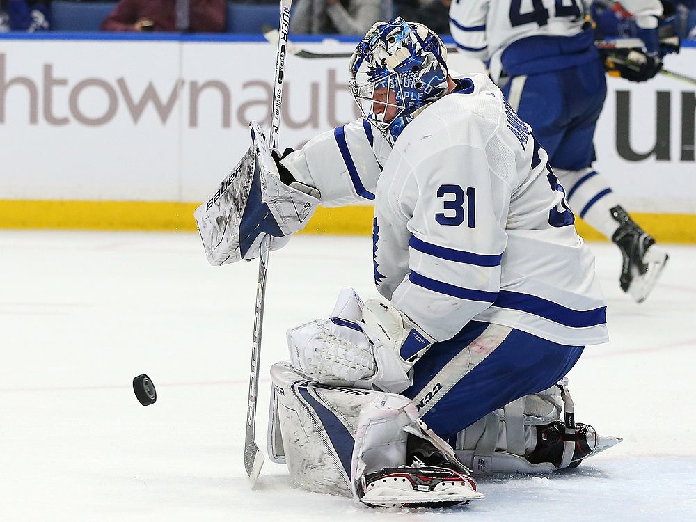 Andersen returns from injury as Maple Leafs go for fifth win in a row ...