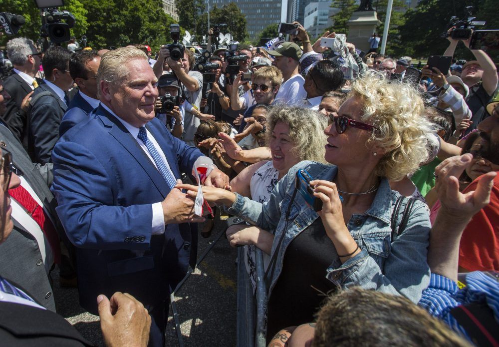 WARMINGTON: Ontarians front-and-centre during Doug Ford inauguration ...