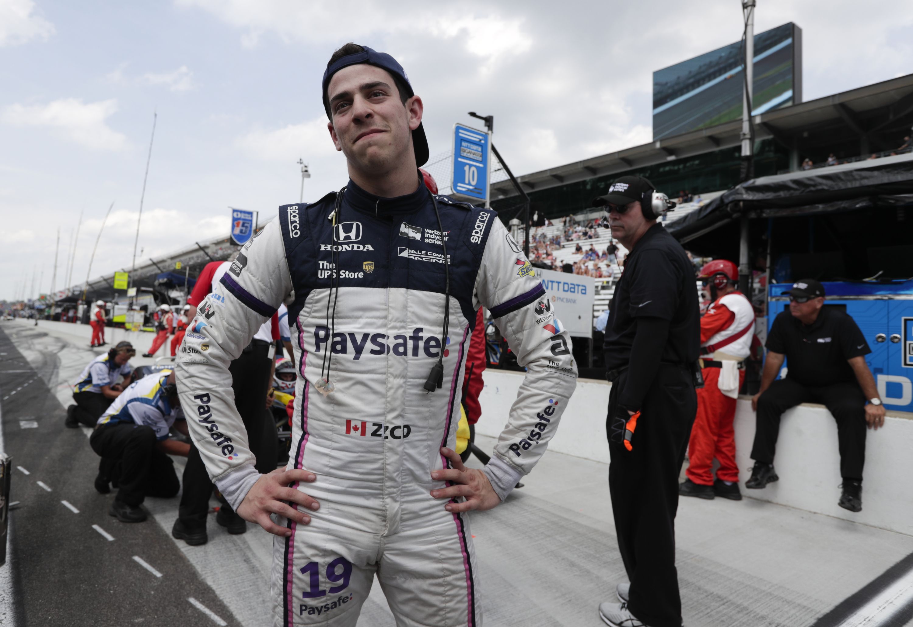 Canadian rookie IndyCar driver Zachary Claman De Melo aims to impress ...