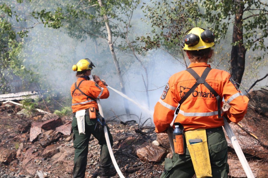 Parry Sound 33 forest fire upgraded to 'being held' | Toronto Sun