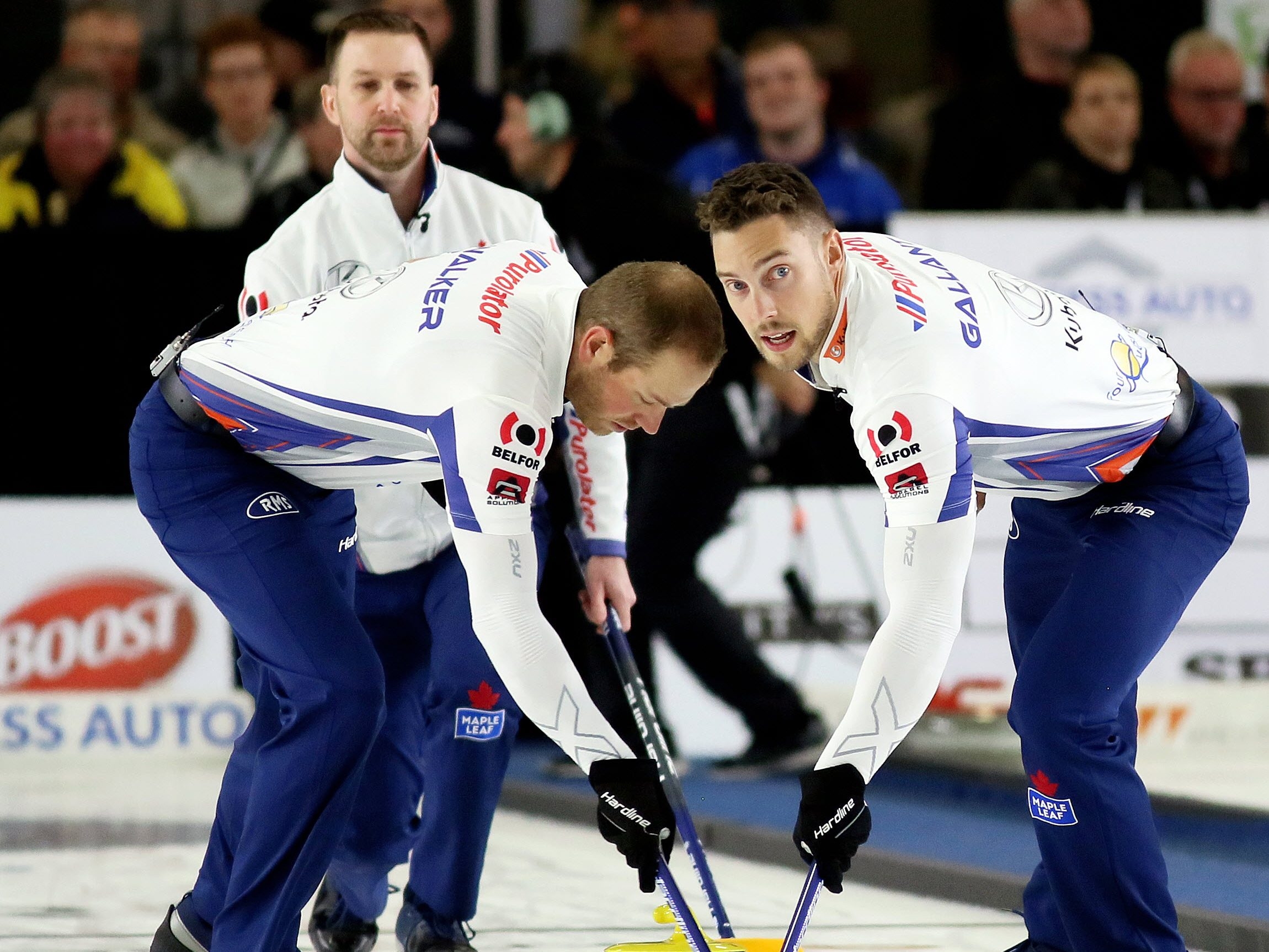 Team Gushue in flight at Elite 10 | Toronto Sun