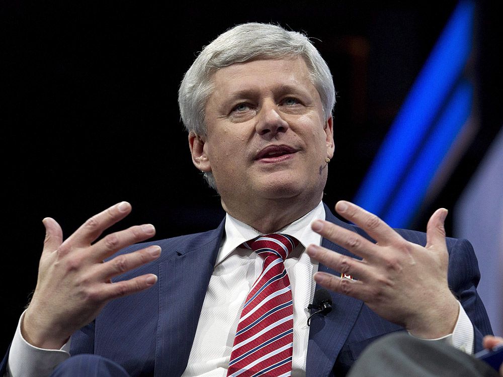 Stephen Harper hits hard on carbon taxes, open borders and more in new ...