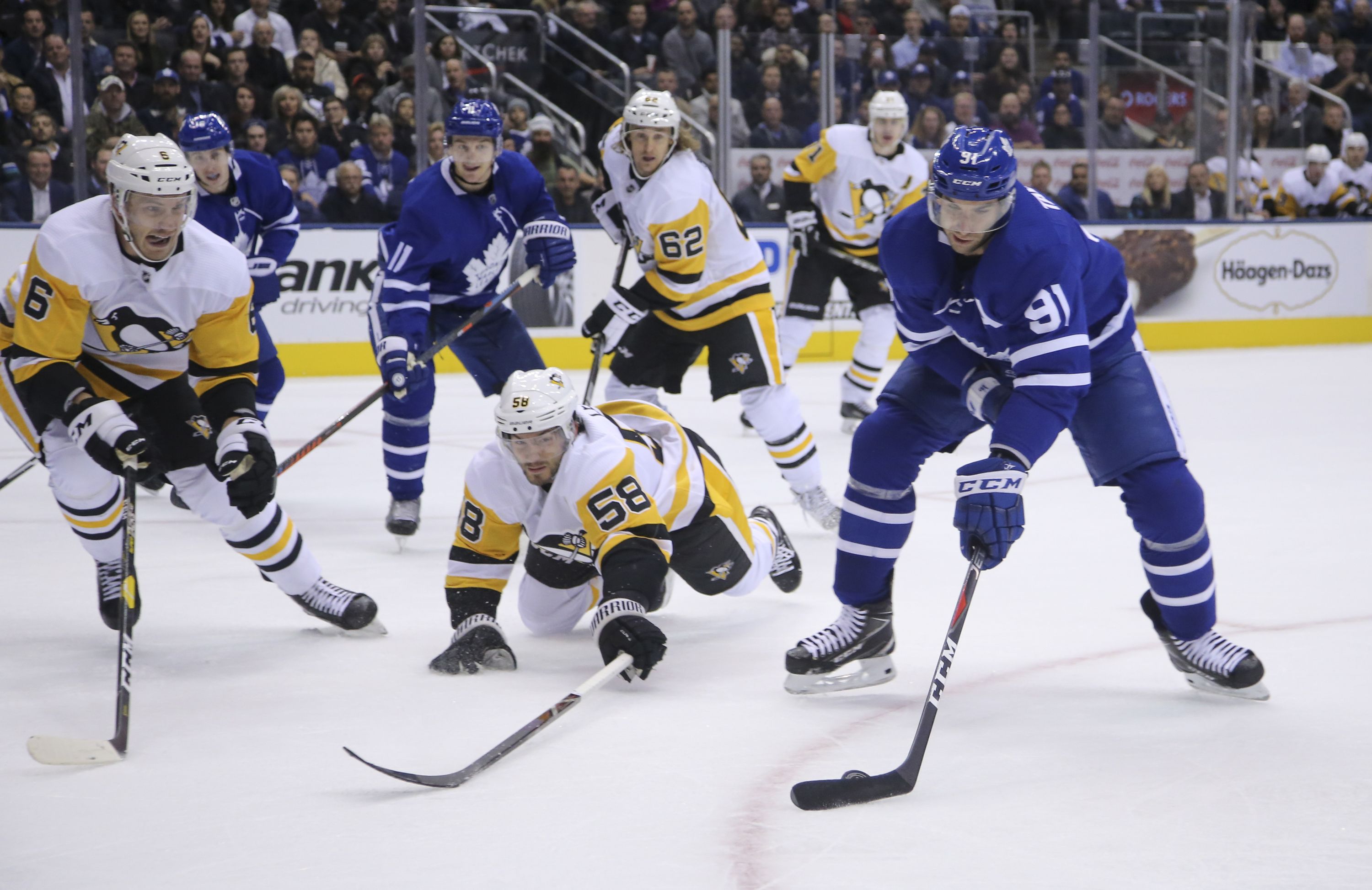 Maple Leafs' five-game winning streak comes to an end with shutout loss ...