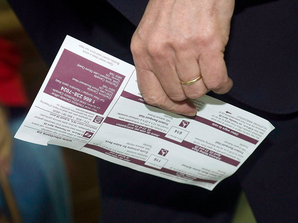 LILLEY: Thousands of Canadian voter cards sent to dead, non-citizens ...