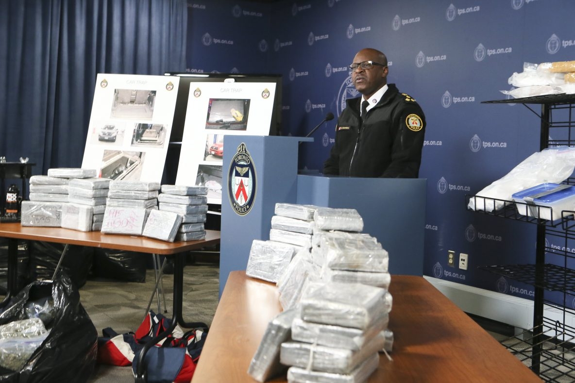 Three high-level cocaine dealers, $7.6M in drugs nabbed: Toronto cops ...