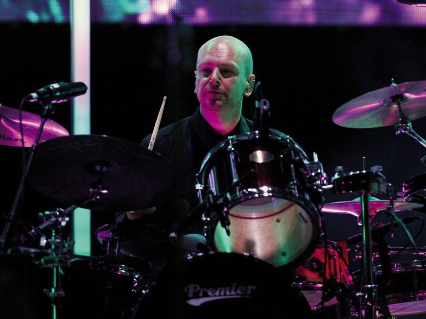 Radiohead drummer Phil Selway heard 'sound of breaking glass' as stage ...