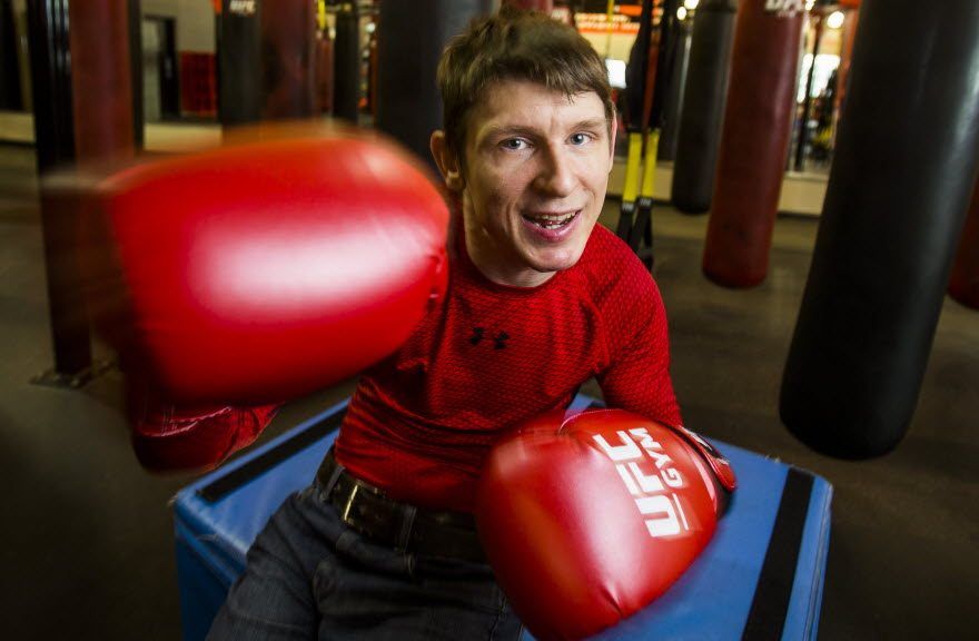 DREAM BOXER: Man with cerebral palsy fights for chance to fight ...