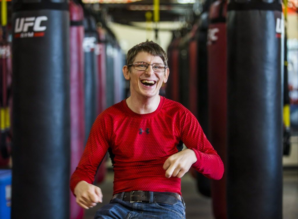 DREAM BOXER: Man with cerebral palsy fights for chance to fight ...