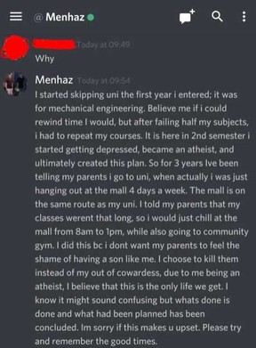 Accused quadruple killer allegedly driven by fear, shame: online posts ...