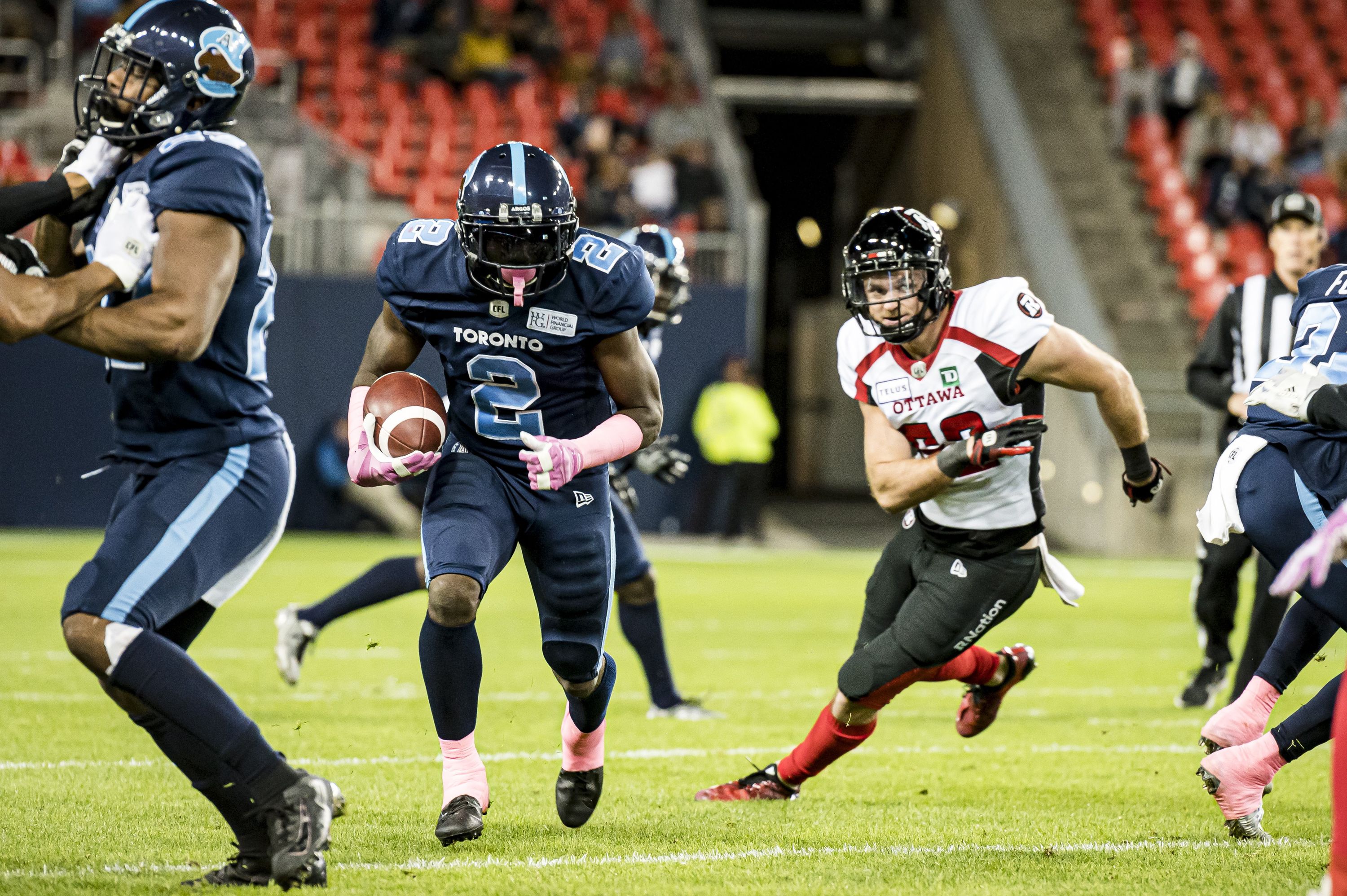 Rain Main turns hit man, lowering boom during Argos win | Toronto Sun