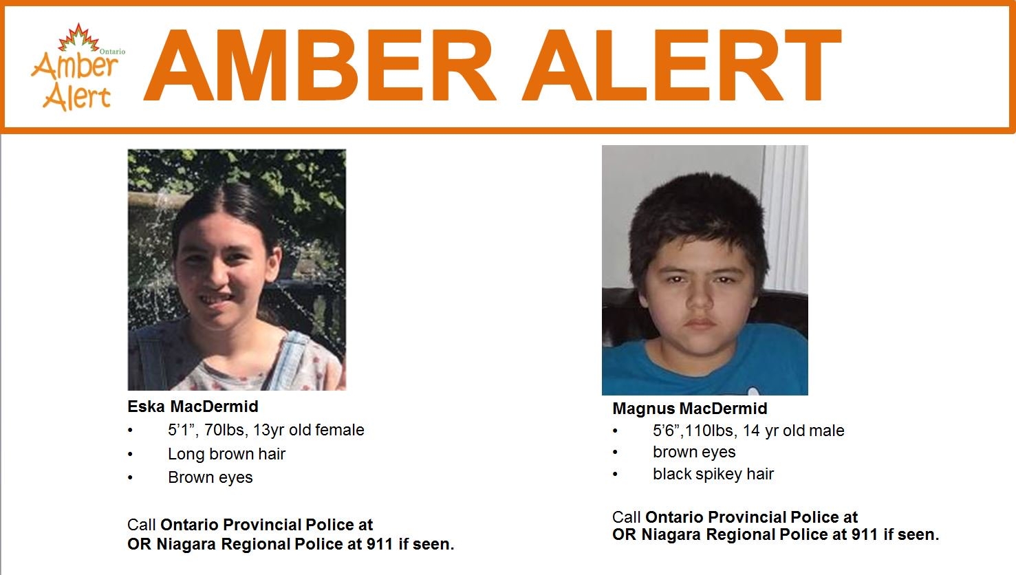 Dad of five missing kids spotted alone in Niagara Region | Toronto Sun