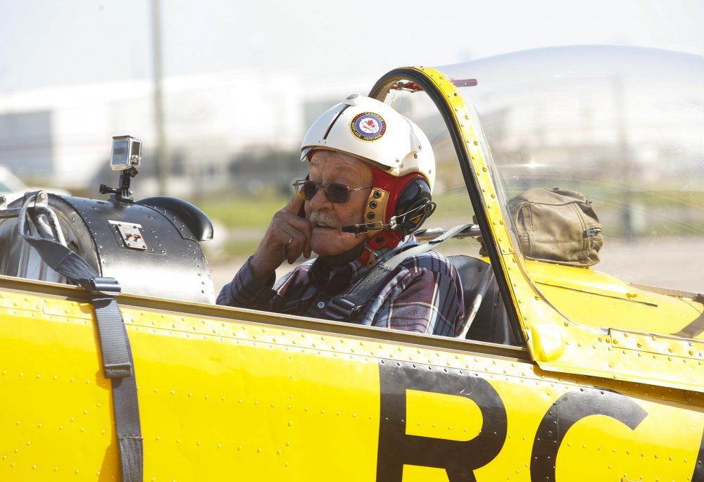 OCTOGENARIAN TAKES FLIGHT: Cold War fighter pilot back in the sky ...