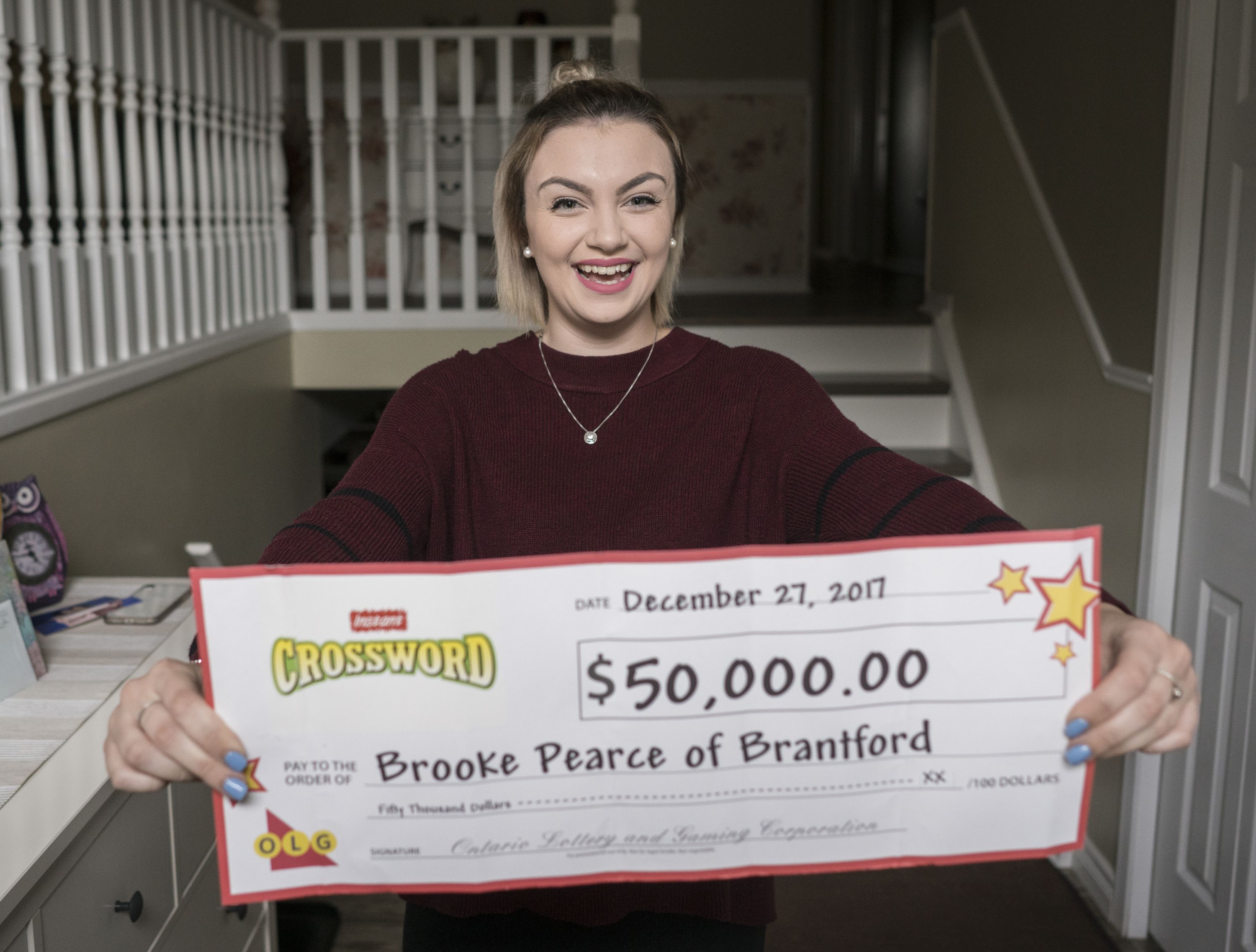 Sponsored: A $50,000 Top Prize win on INSTANT CROSSWORD helps Brooke ...