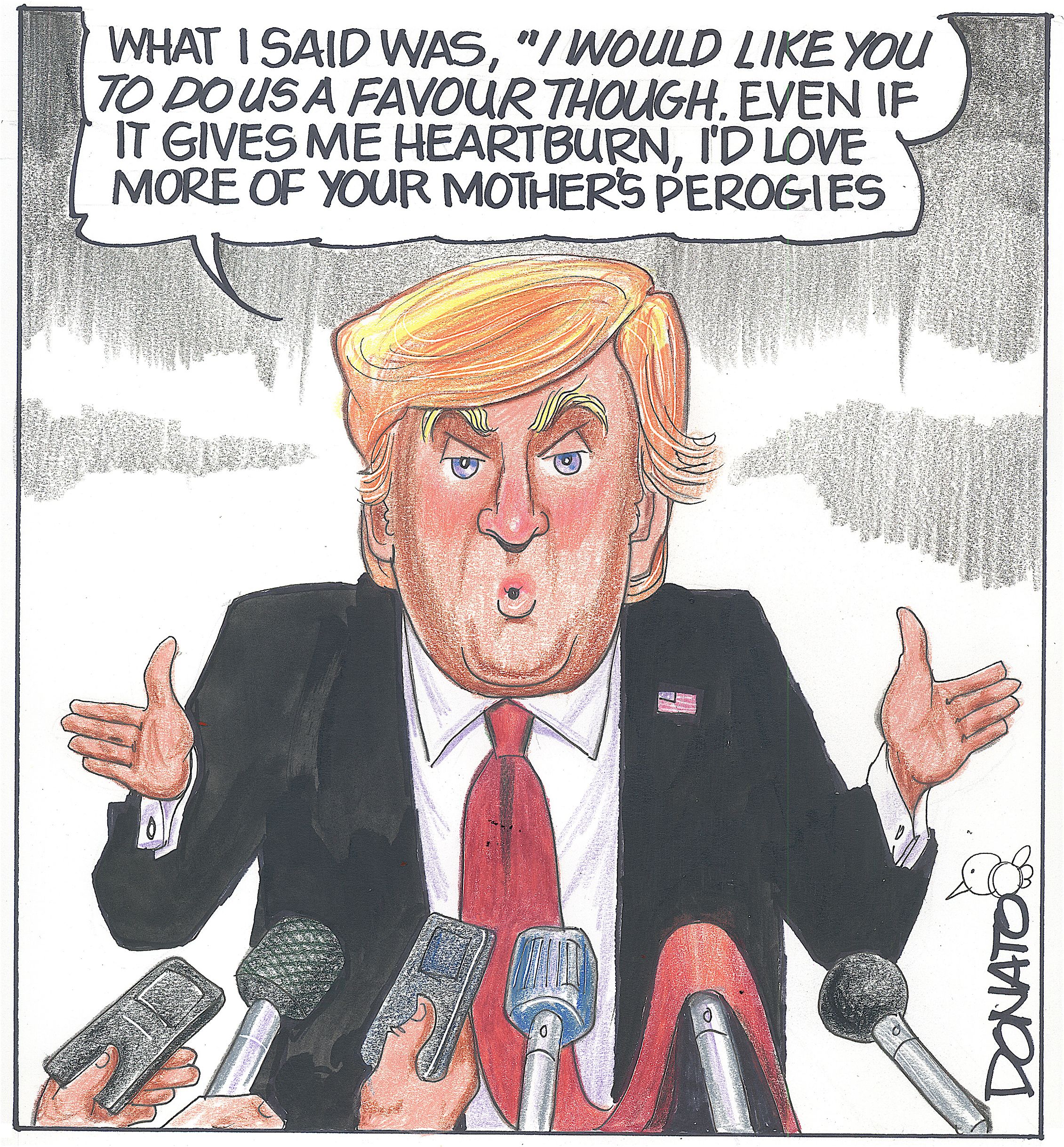 Donato cartoon Dec. 12 | Toronto Sun