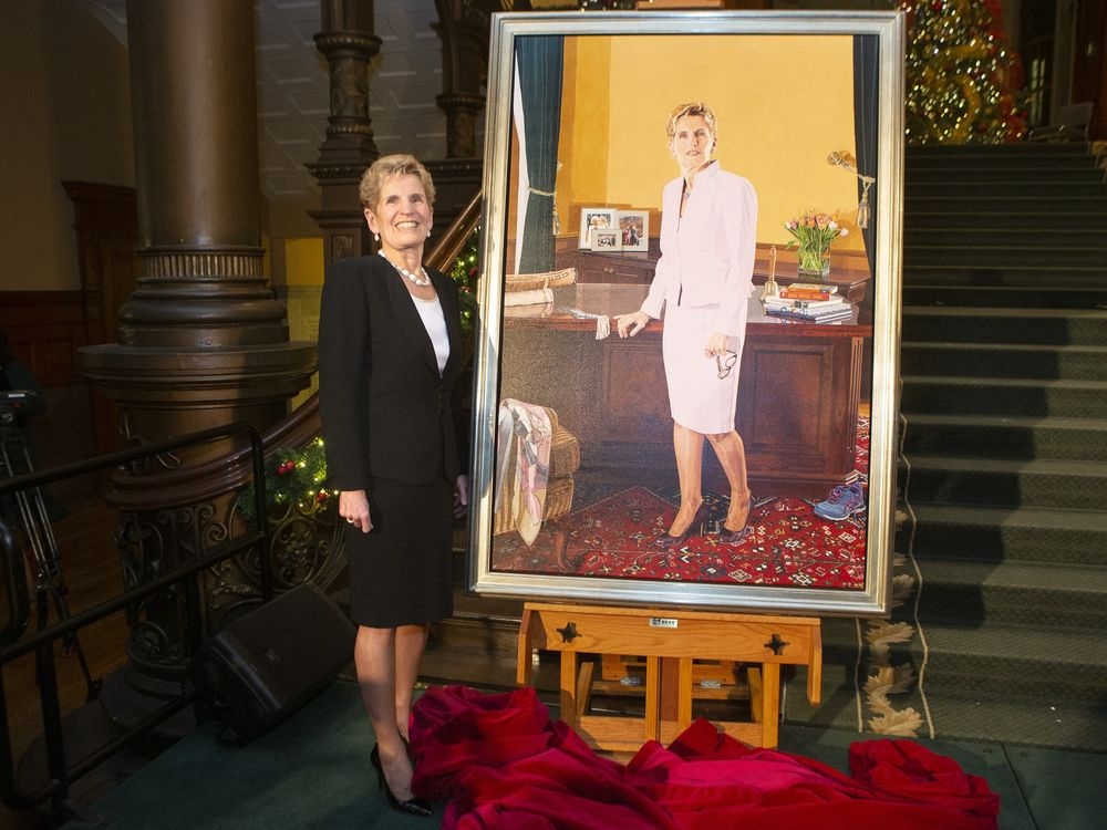 Wynne hopes her official portrait inspires young women | Toronto Sun