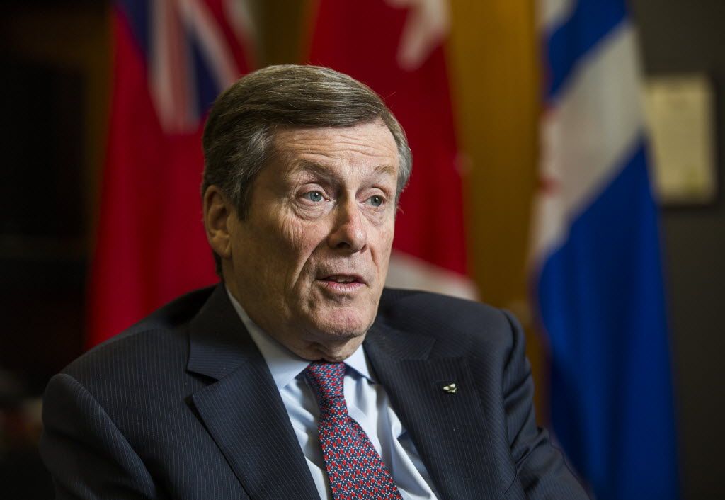 Toronto Mayor John Tory talks taxes and why he just might run again ...