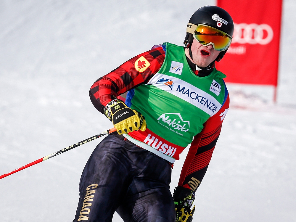 Cdn ski cross racer Reece Howden leaps onto his first World Cup podium ...
