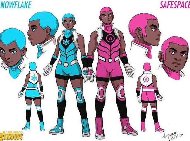 HOLY HATERS! Marvel introduces woke characters Snowflake and Safespace ...