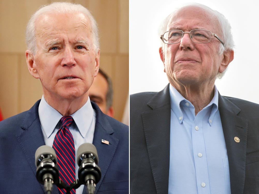 BIDEN VS. BERNIE: The fight to face Trump in presidential campaign ...