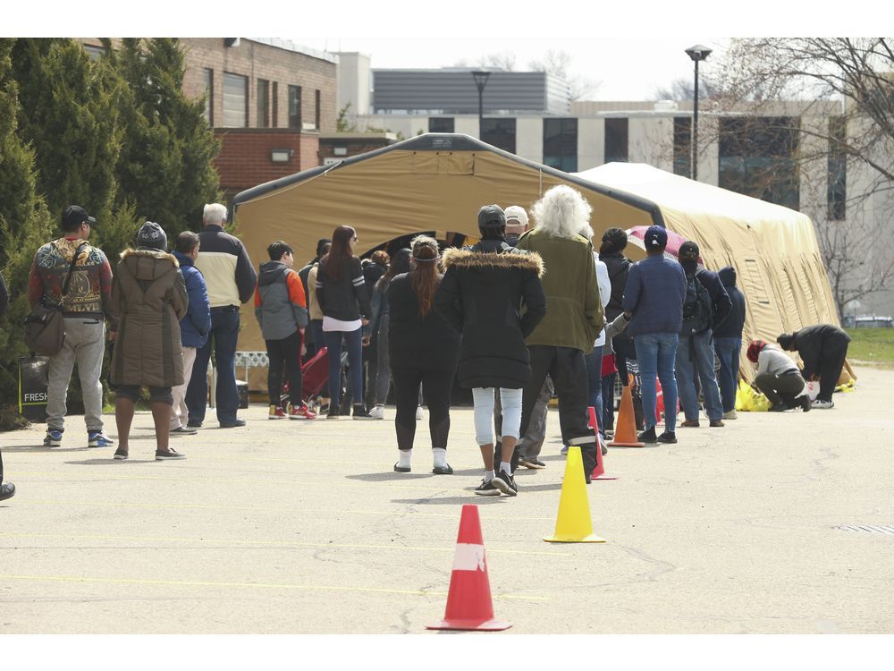 Toronto Daily Bread Food Bank feeds the needy during Covid times ...