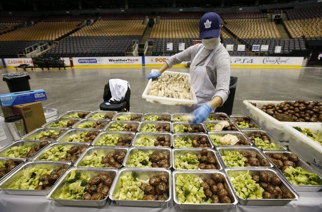 MLSE beefs up front-line workers meal program with addition of BMO ...