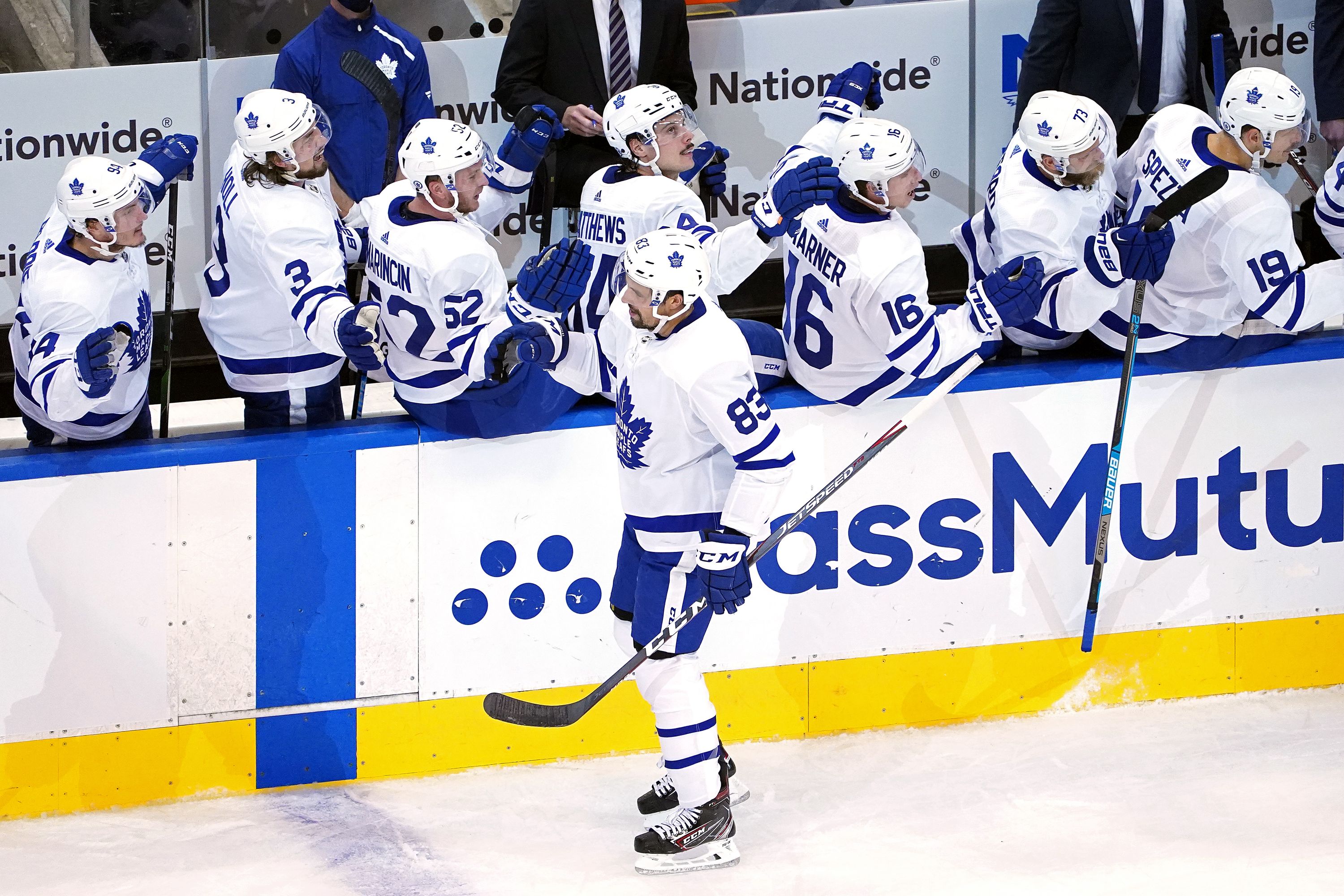 Leafs find surprising life up and down their lineup early in Game 3 ...