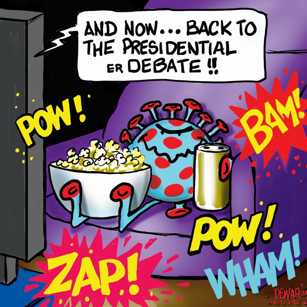 Dewar cartoon, Sept. 30, 2020 | Toronto Sun