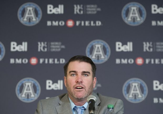 Rookie Argos head coach Dinwiddie reflects on the year that was -- and ...