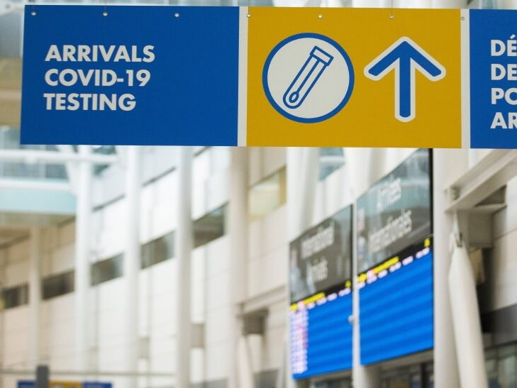 Only 1.5% of air travellers tested positive for COVID-19: Health Canada ...