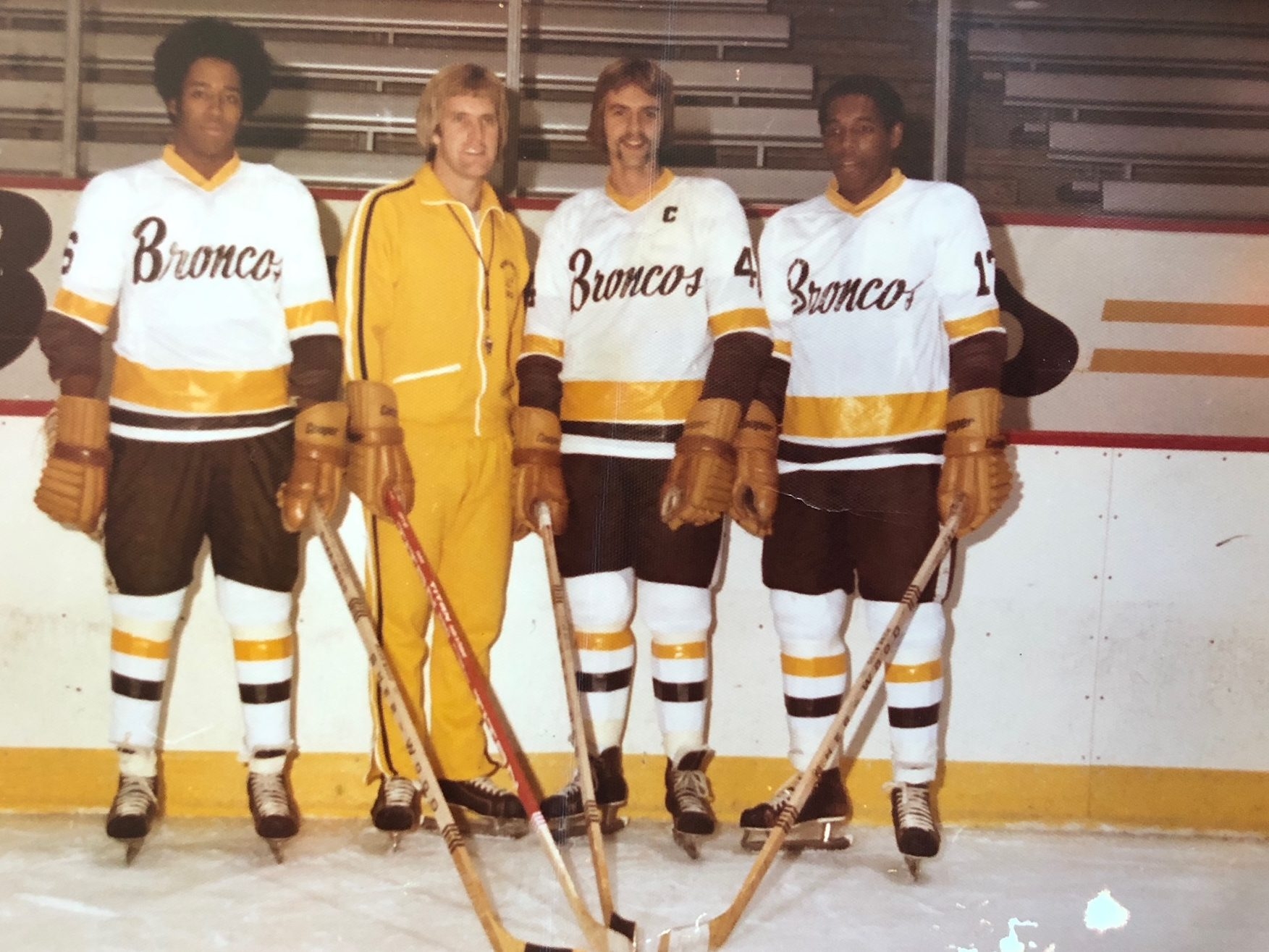 SIMMONS: The Saunders brothers had never heard of Willie O'Ree yet ...