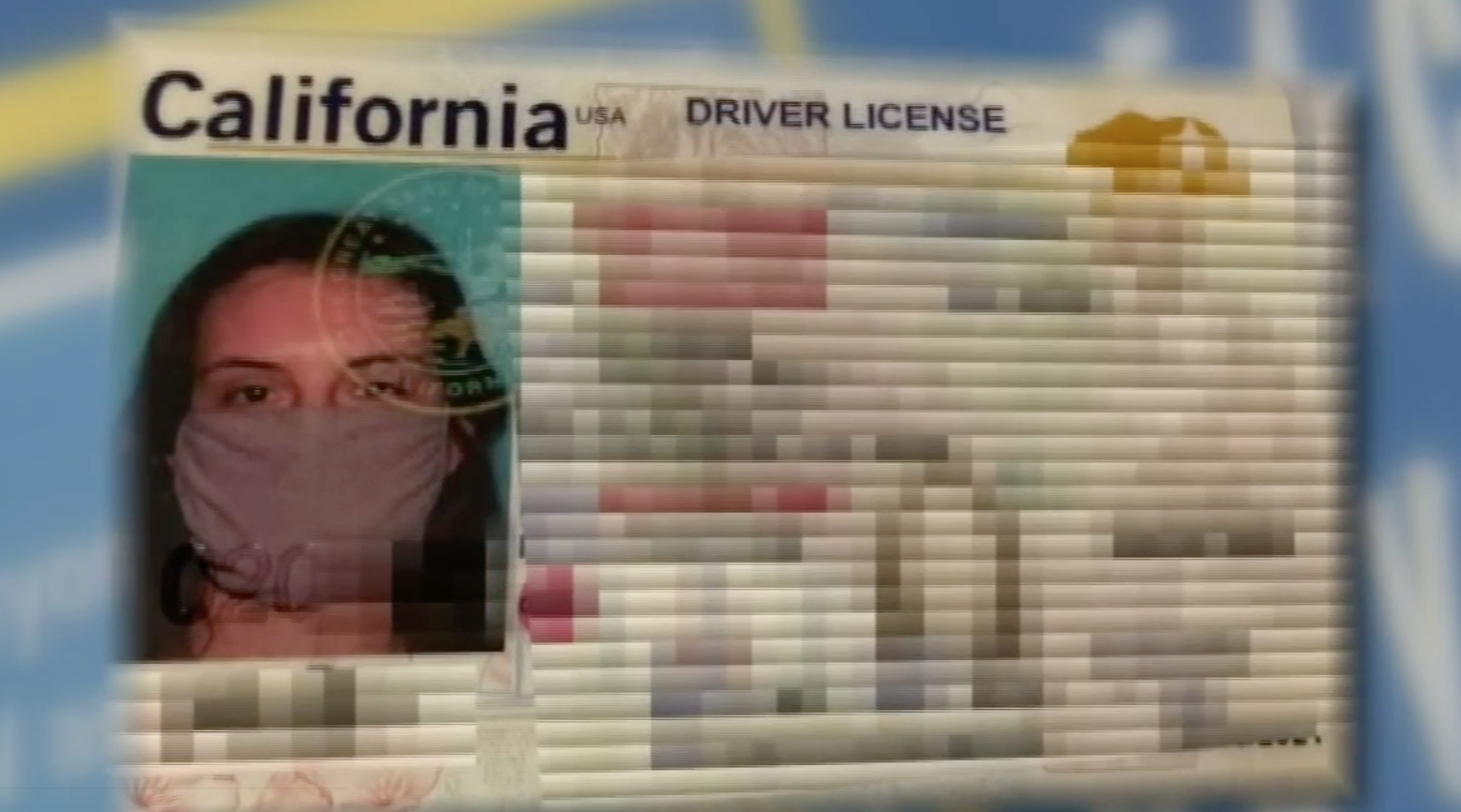 Woman's new driver's license shows her wearing face mask by accident ...