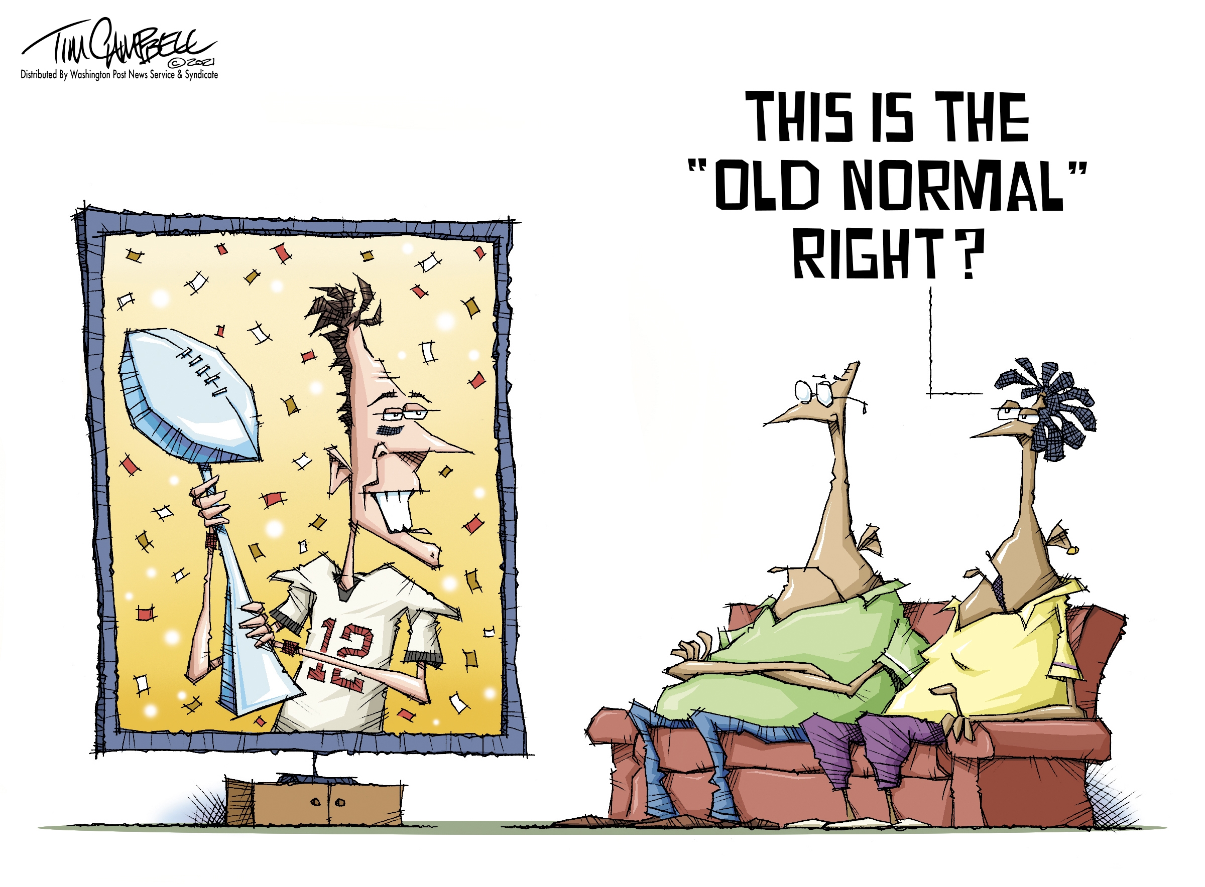 Tim Campbell cartoon, February 12, 2021 | Toronto Sun