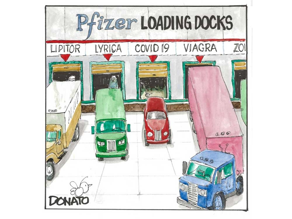 Andy Donato cartoon, Feb. 7, 2021 | Toronto Sun