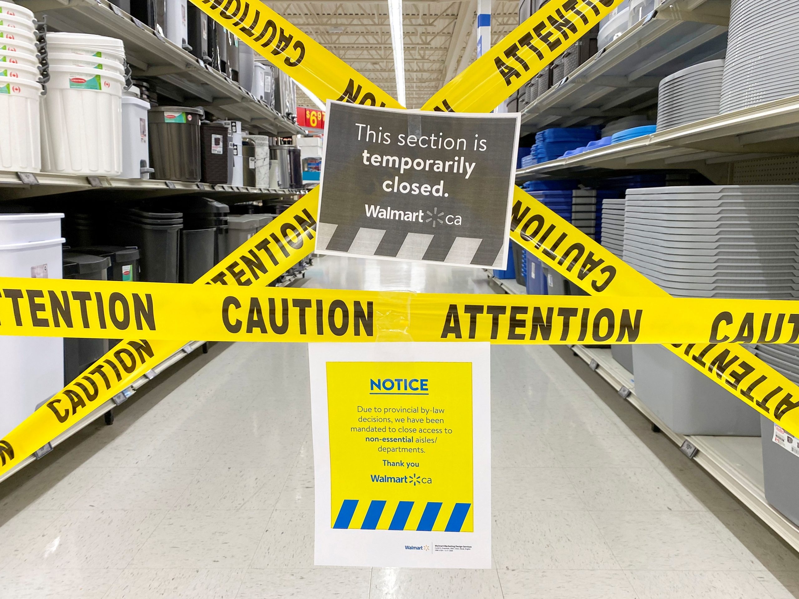 LACKIE: Roping off aisles at big box stores isn't evening things ...