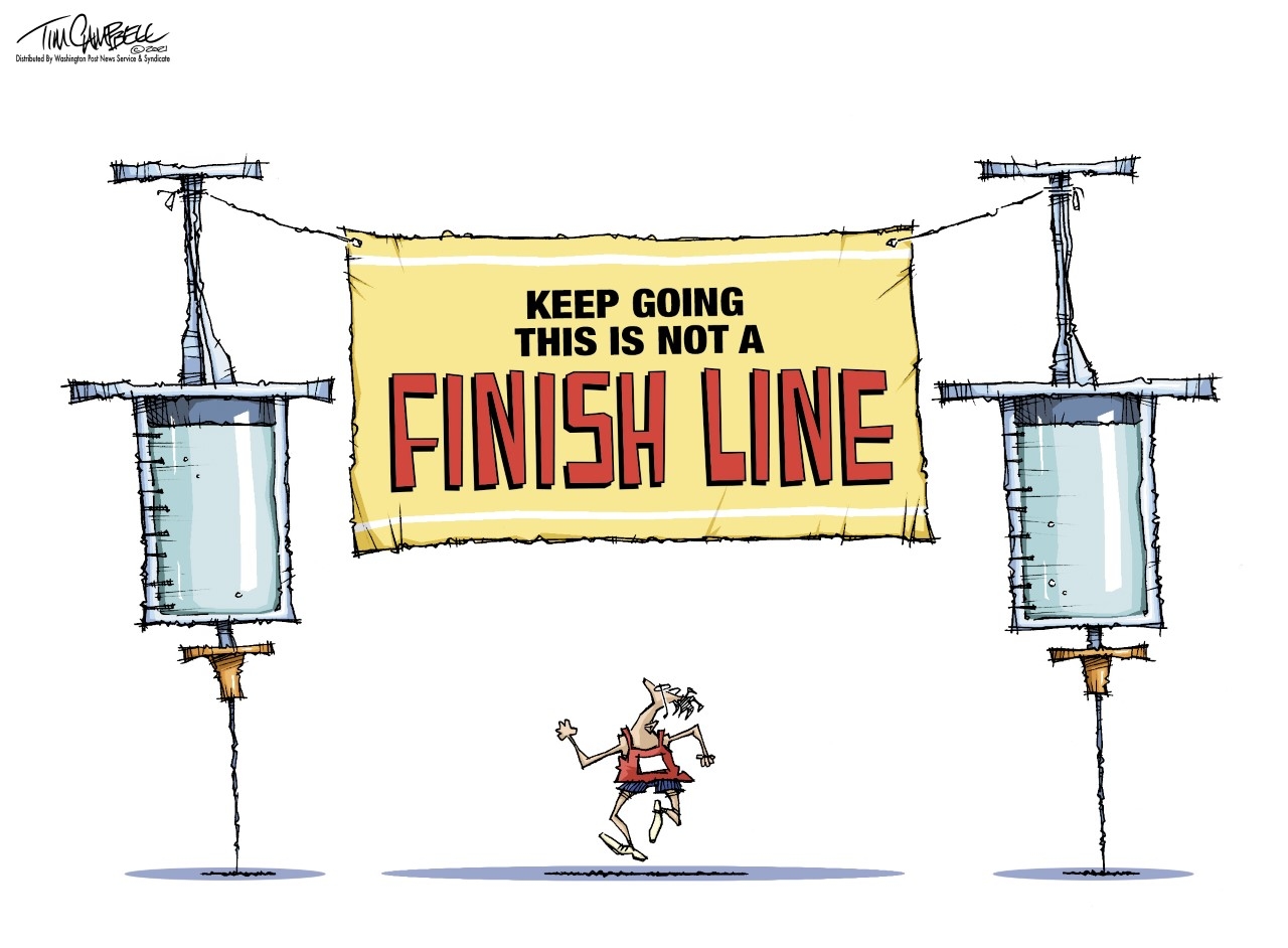 Tim Campbell cartoon, April 27, 2021 | Toronto Sun