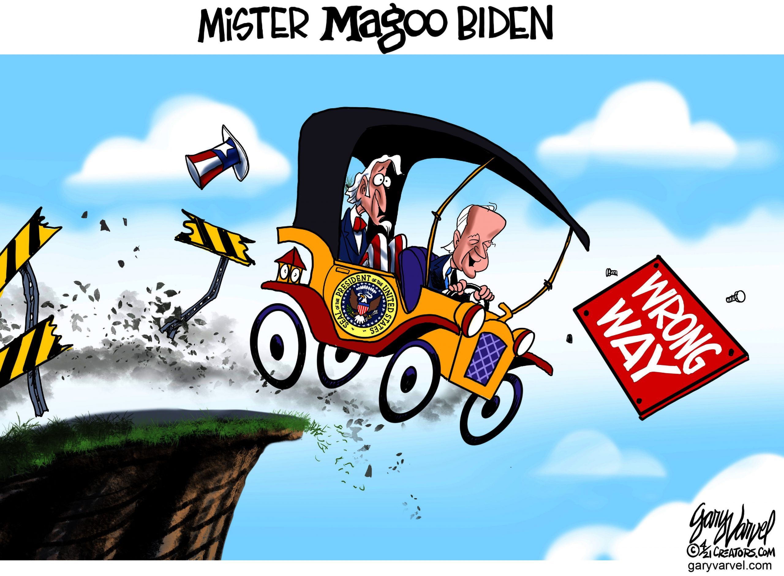 Gary Varvel cartoon, April 25, 2021 | Toronto Sun