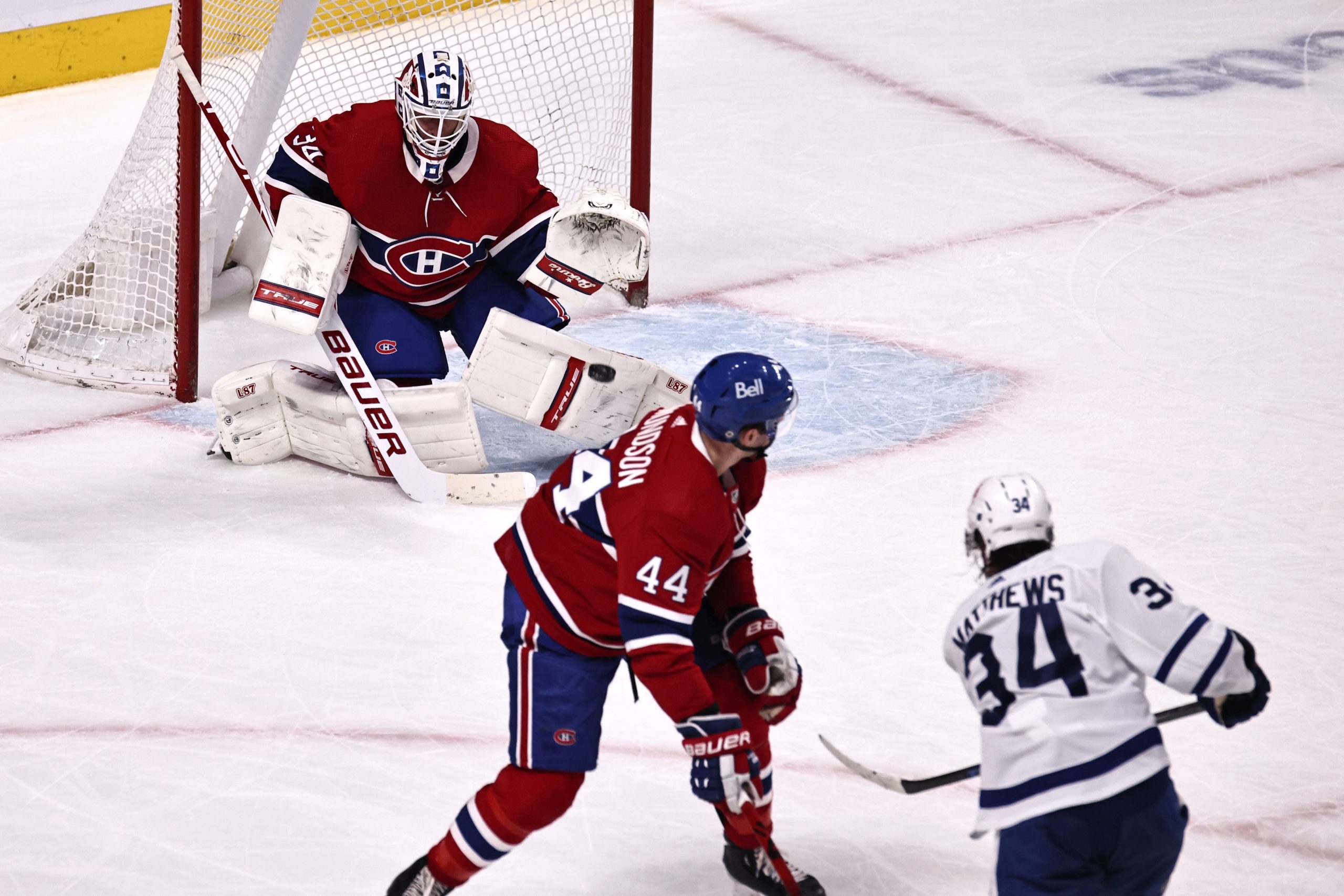 Matthews scores again, but Maple Leafs fall to Canadiens in overtime ...