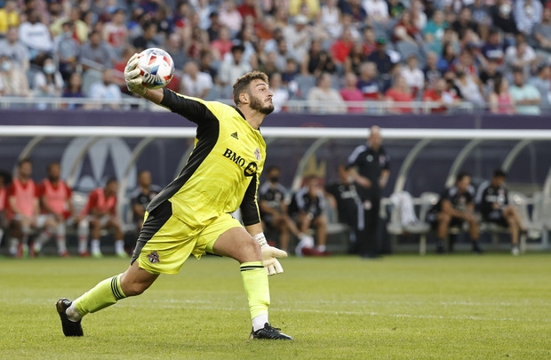 Toronto FC keeper Alex Bono on fire against the Chicago Fire as Reds ...