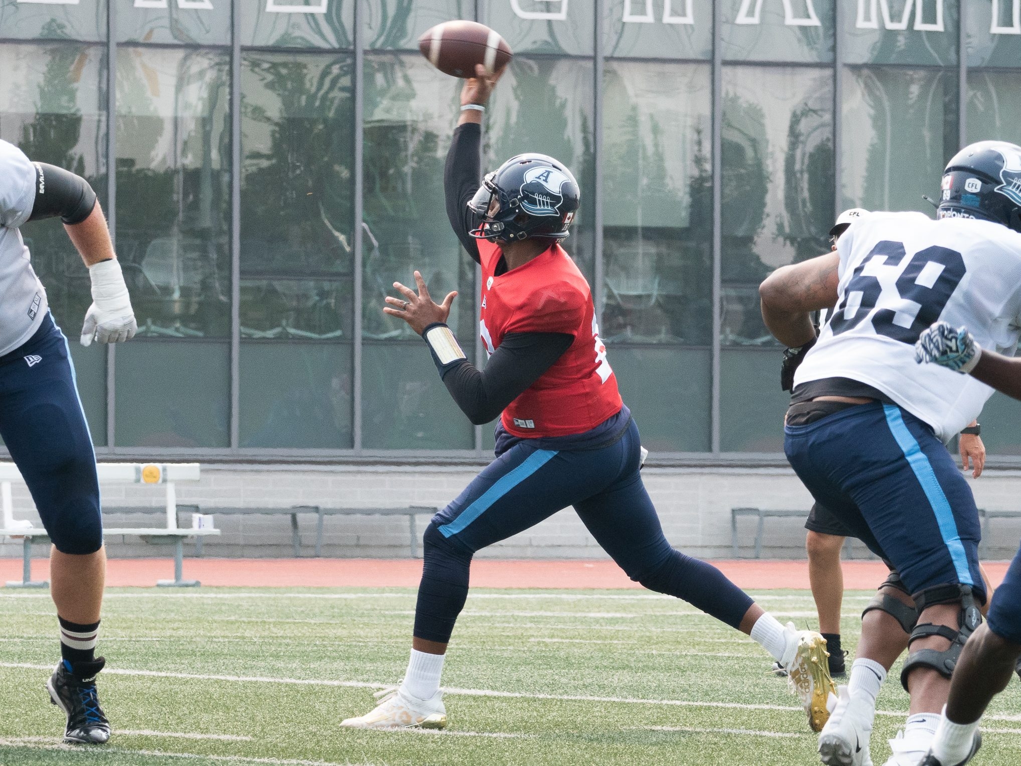 Learning curve continues for Argonauts QB Antonio Pipkin at Camp ...