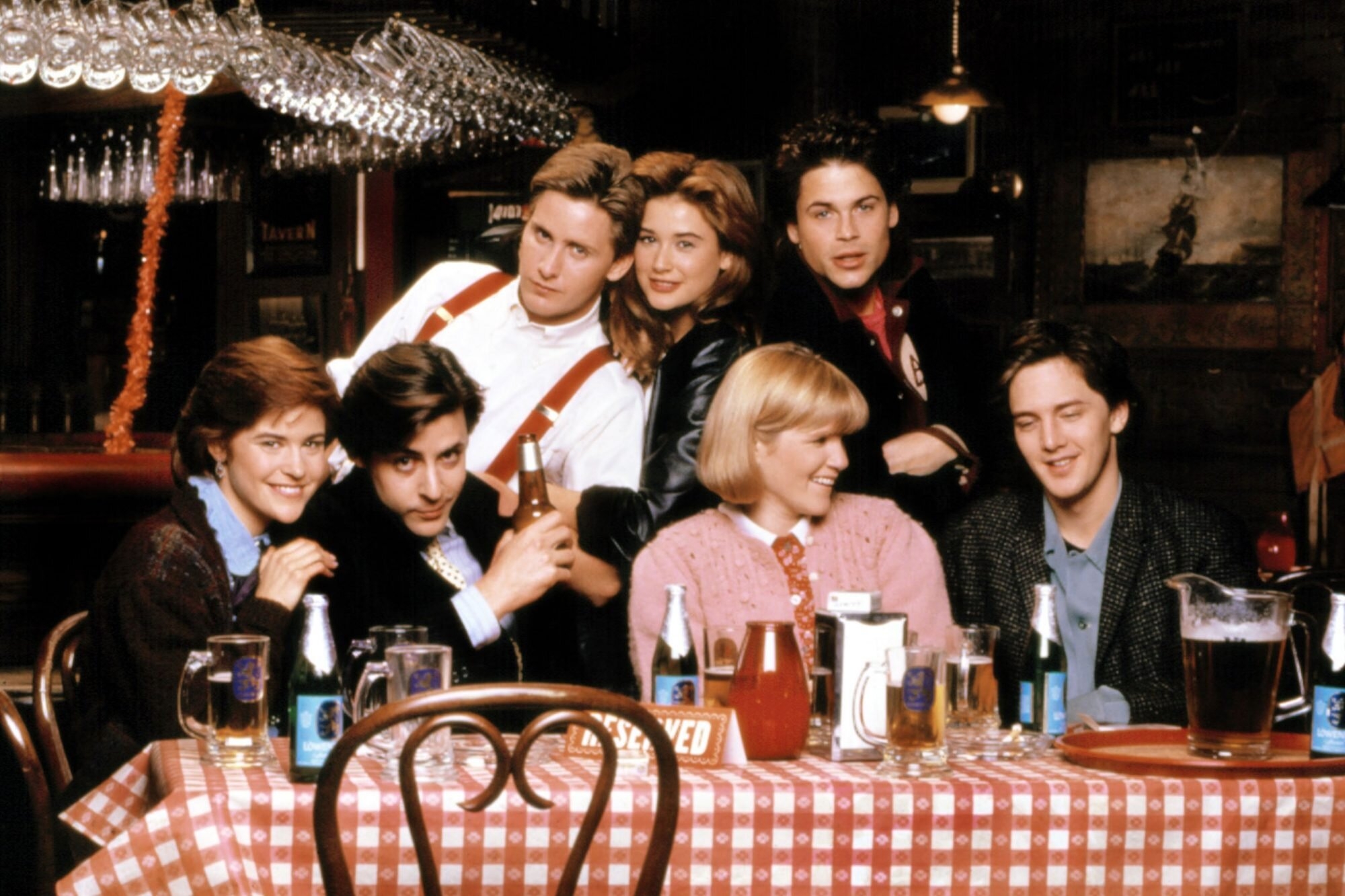 Rob Lowe toasts St. Elmo's Fire anniversary with Brat Pack throwback ...