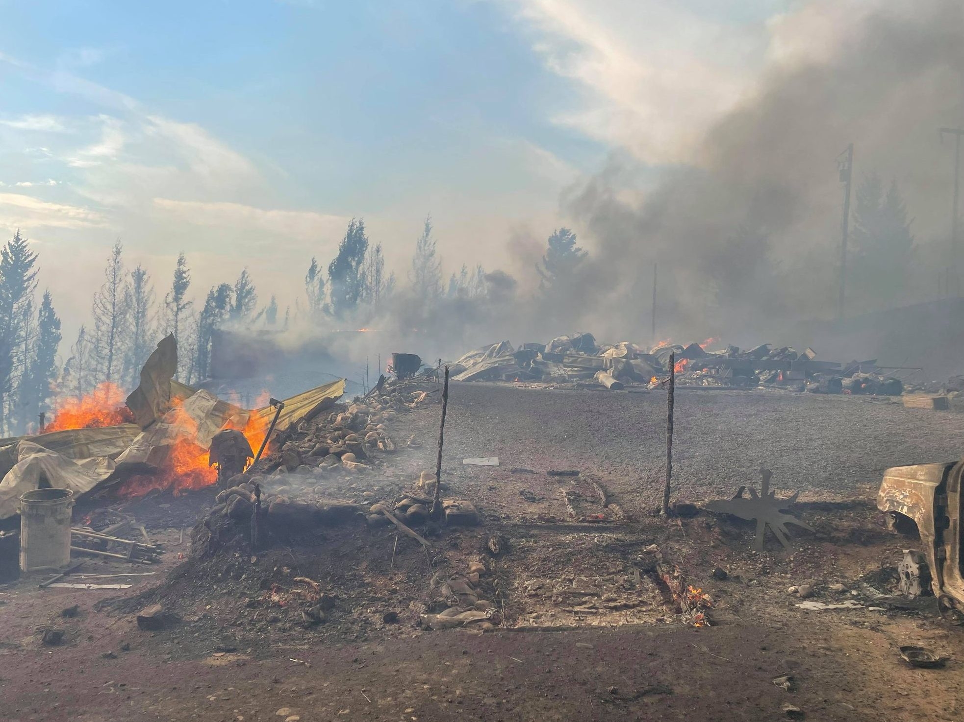 Weather stalls significant growth at White Rock Lake fire: BC Wildfire ...