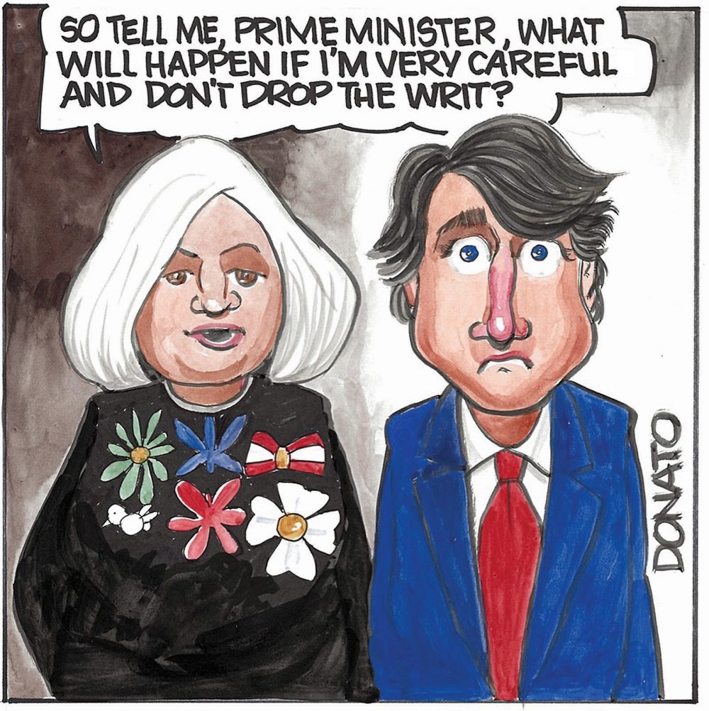 Andy Donato cartoon, Aug. 15, 2021 | Toronto Sun
