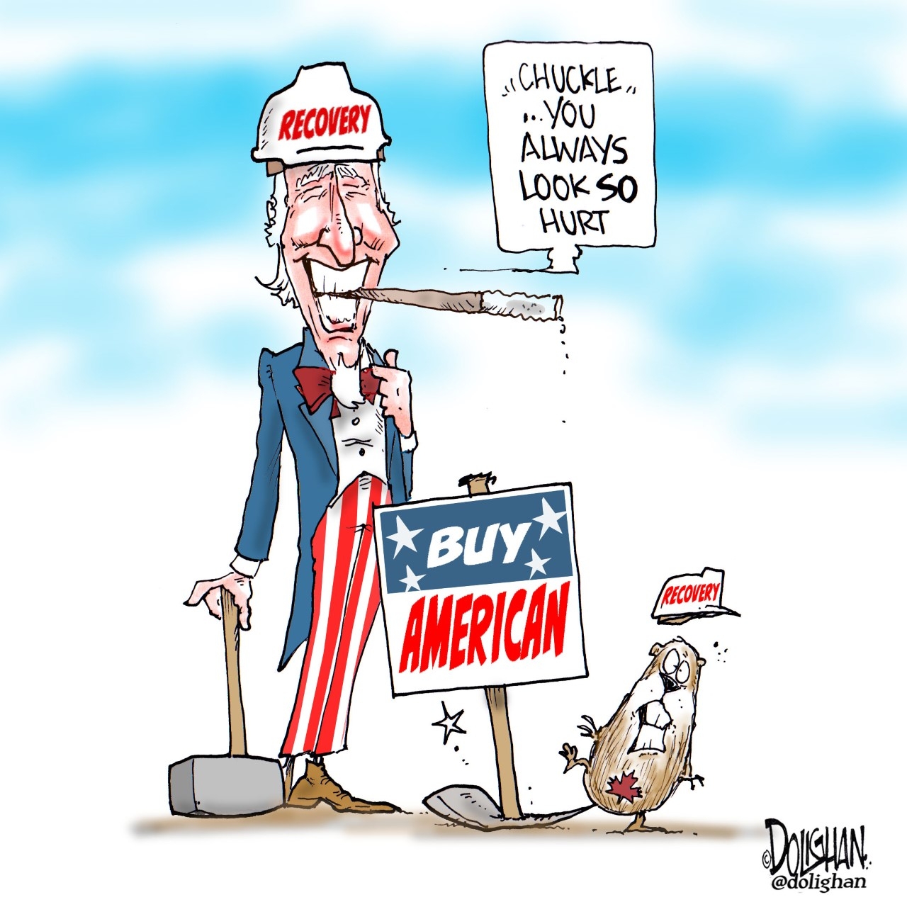 Tim Dolighan cartoon, Aug. 9, 2021 | Toronto Sun
